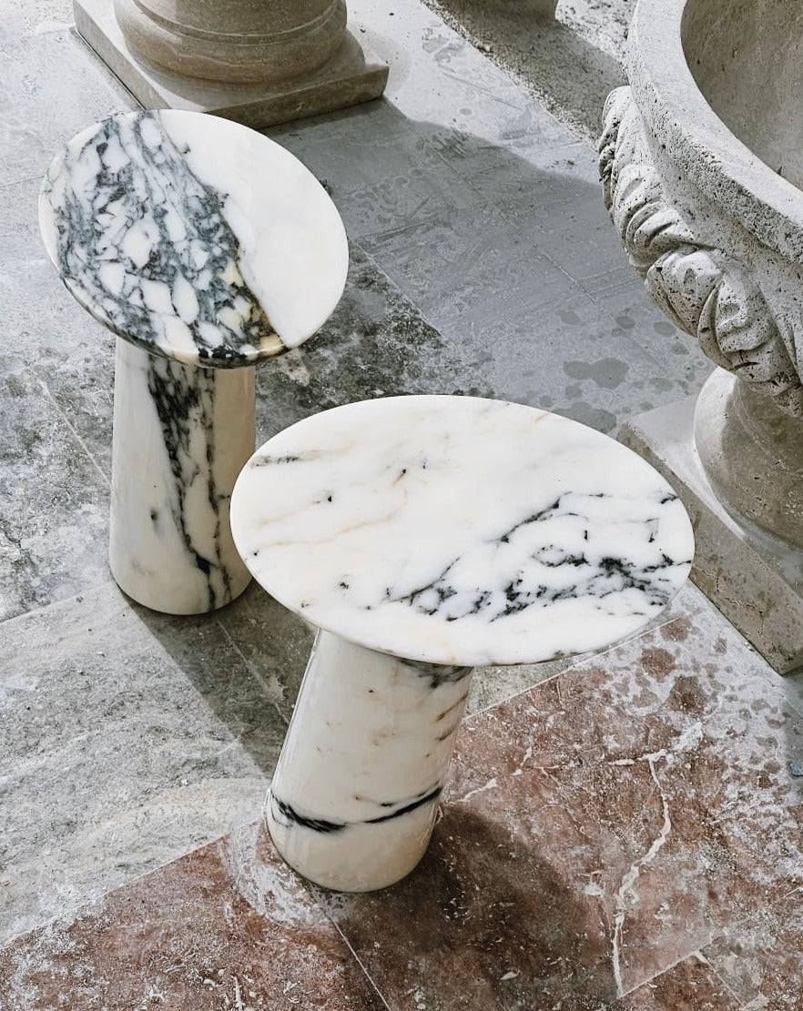 Athena Marble Side Table – Ransom and Dunn