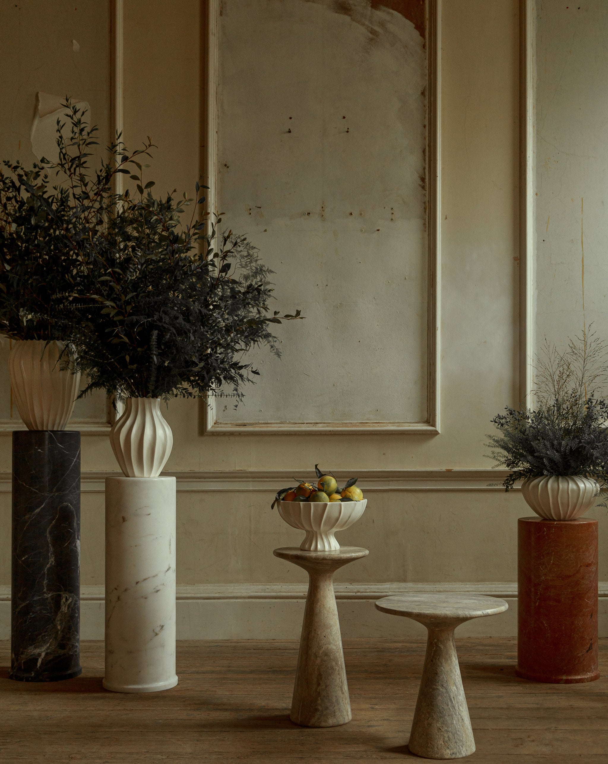 Neo Black Marble Plinth – Ransom and Dunn